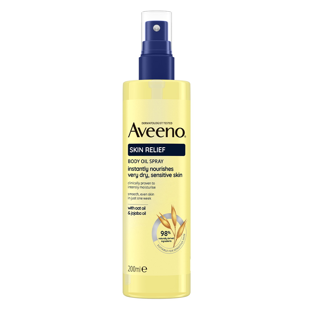Aveeno Skin Relief Body Oil Spray – Bath & Body Care Bliss